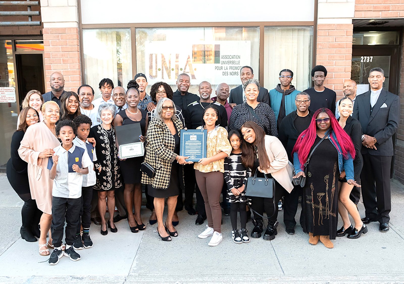 Late President Randolph Pierre celebrated by the UNIA - Montreal Community Contact